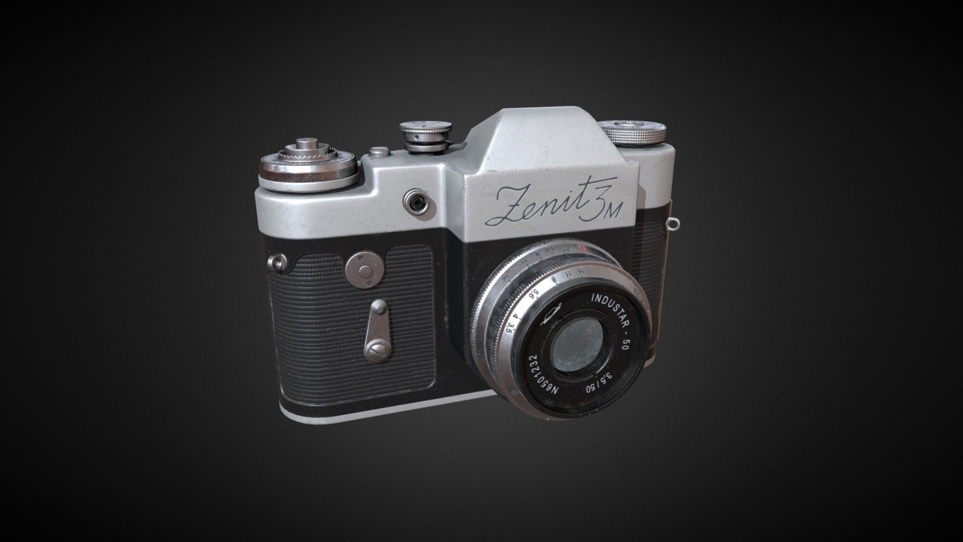 Camera Zenit 3m - 3D model by Kuznetsov Andrey (@kuznetsovan) [0291427 ...