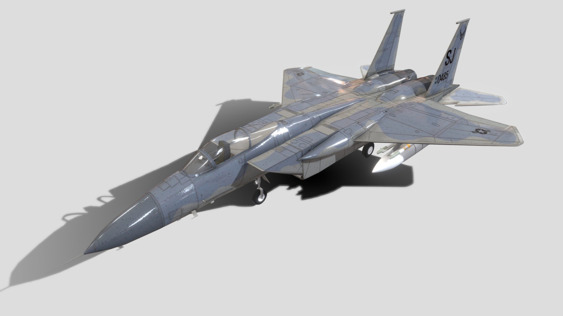 F-15 Eagle - 3D model by k.botond431 [0292bce] - Sketchfab