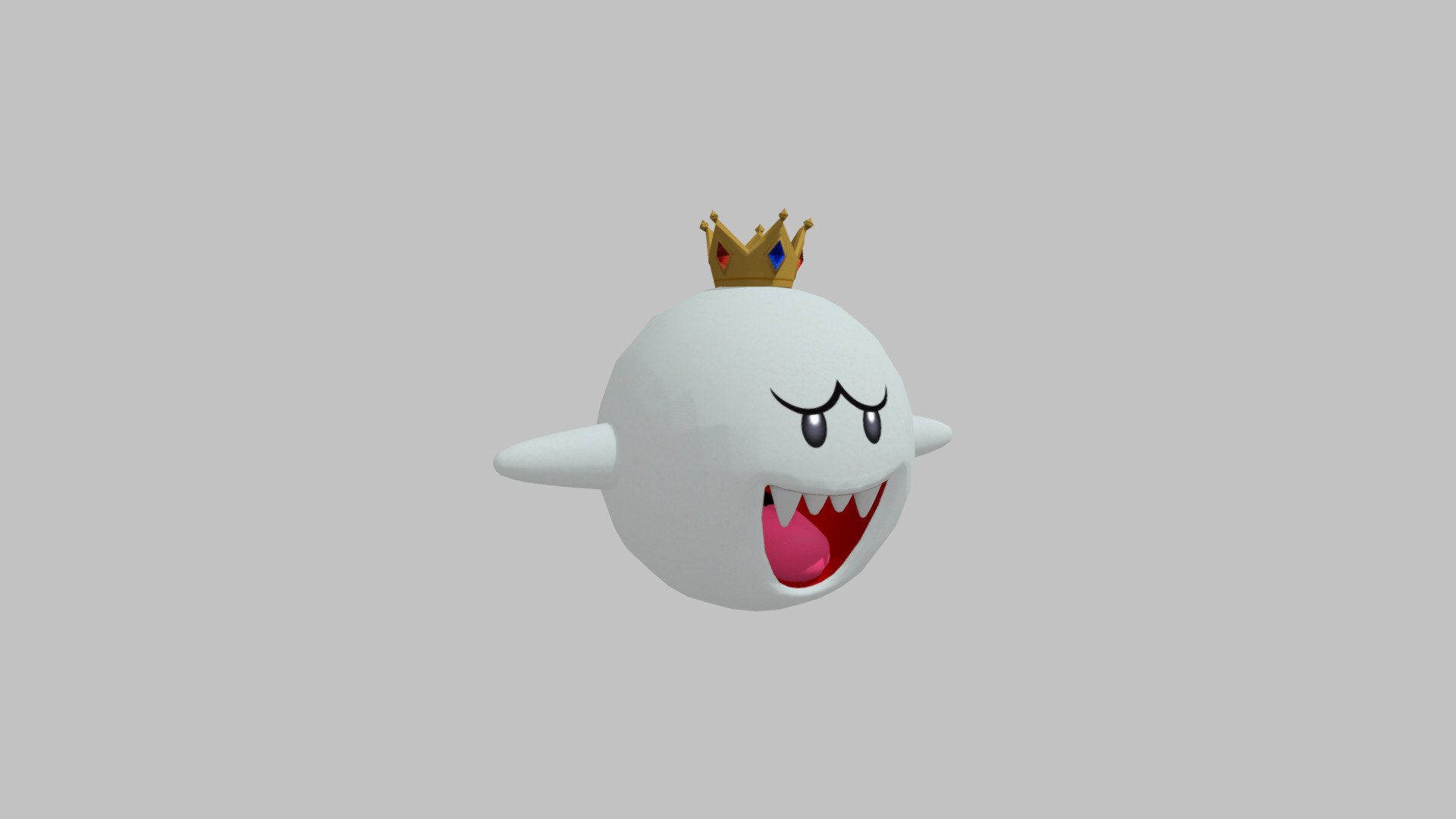 MK8D King Boo - Download Free 3D model by SuperLock45 [0293447] - Sketchfab