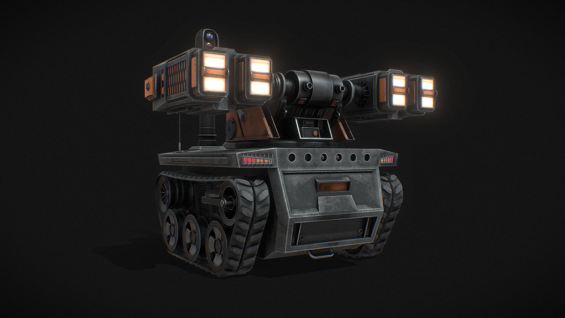 Military Robot - 3D model by emrecanli3d (@canli3d) [029735d] - Sketchfab