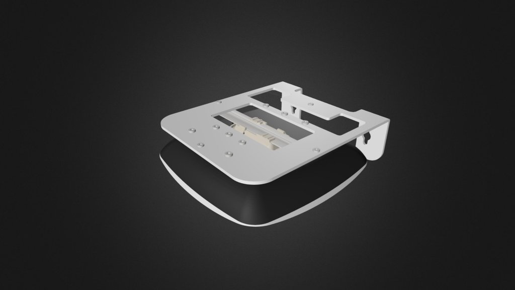 1008-00-WH with Aruba AP - 3D model by Oberon, Inc. (@rlconklin ...