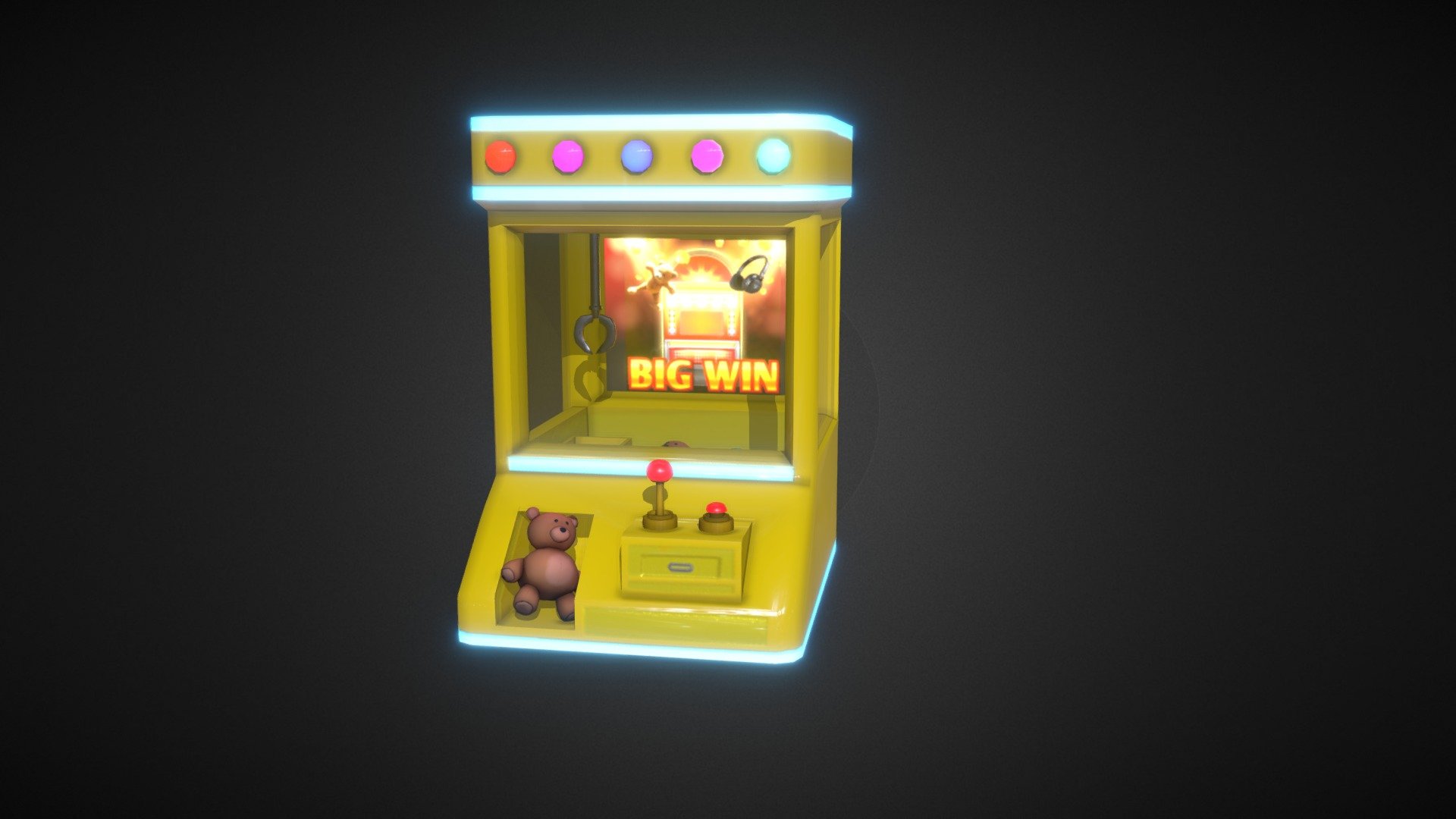 Kid's Claw Machine - 3D model by Jackson.Charles [02985ac] - Sketchfab