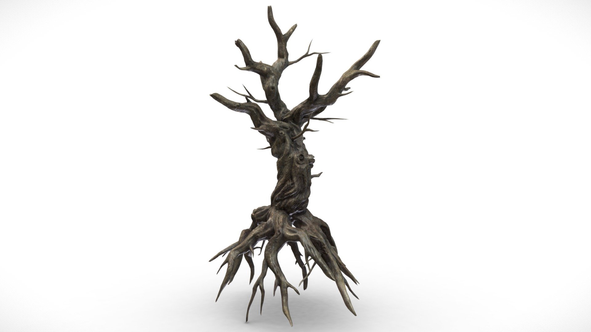 Fantasy Dark Forest Tree A - Scary - 4k - Buy Royalty Free 3D model by ...