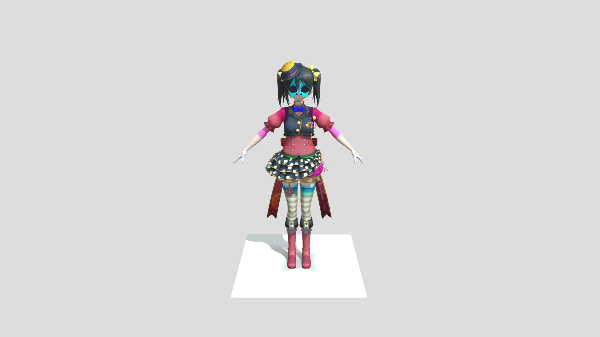 Nico Yazawa - Download Free 3D model by Наруто (@yelena.aynalova.95 ...