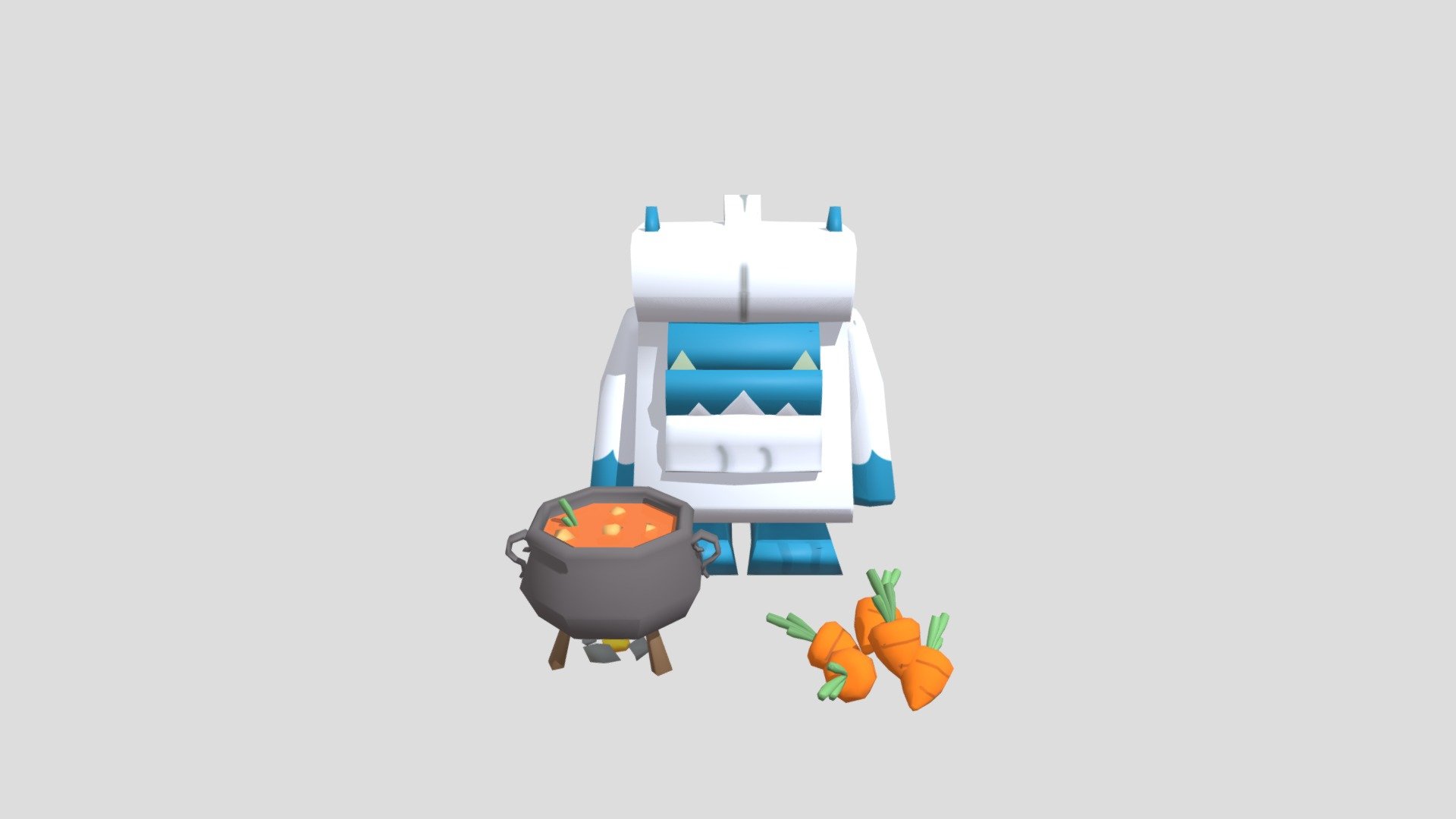 Yeti Mesh_And_Tex - 3D model by Yuval_Korenblum (@Uvk317) [029a6d6 ...