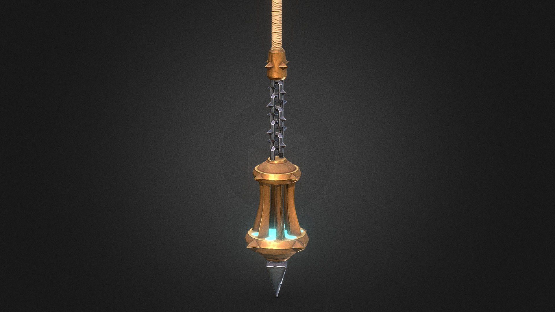 Stylized Lantern Lamp - 3D model by Burak Özcan (@ozcanburak8) [029b101 ...