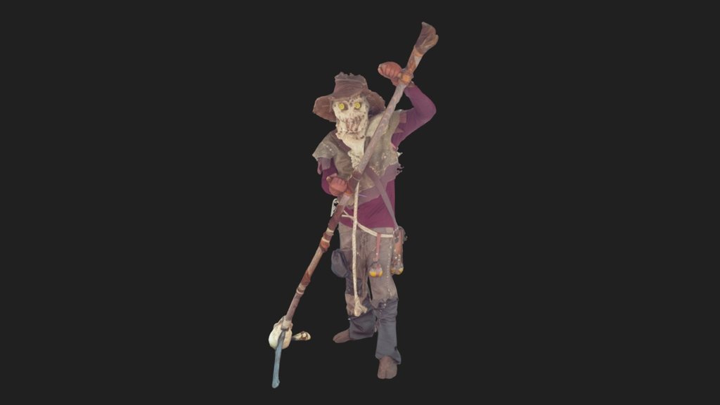 Scarecrow - 3D model by 3dmc [029b3ad] - Sketchfab