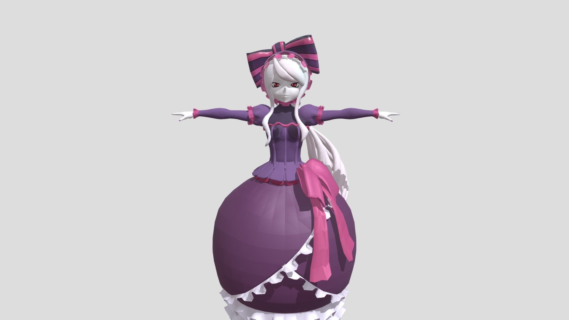 Shalltear Bloodfallen - Download Free 3D model by Shizu ...