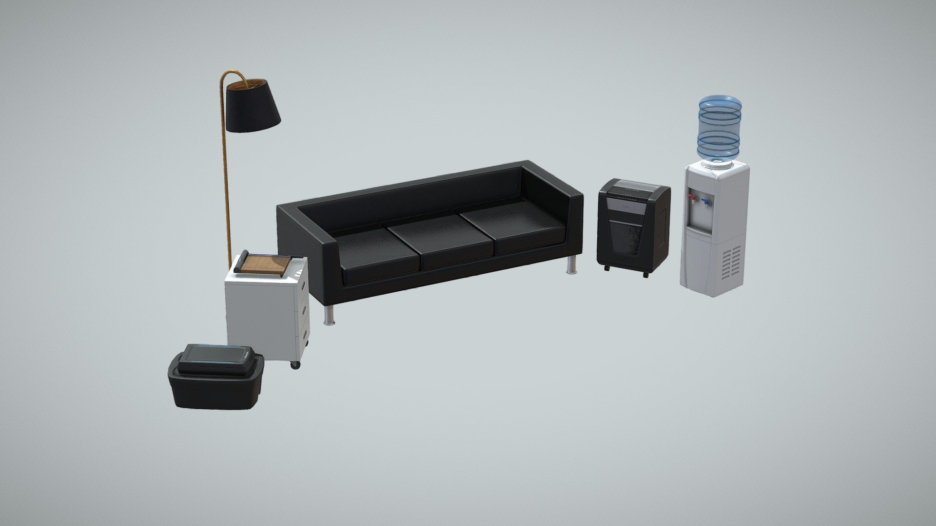 Office Assets Pack - Buy Royalty Free 3D model by Outlier Spa (@outlier ...