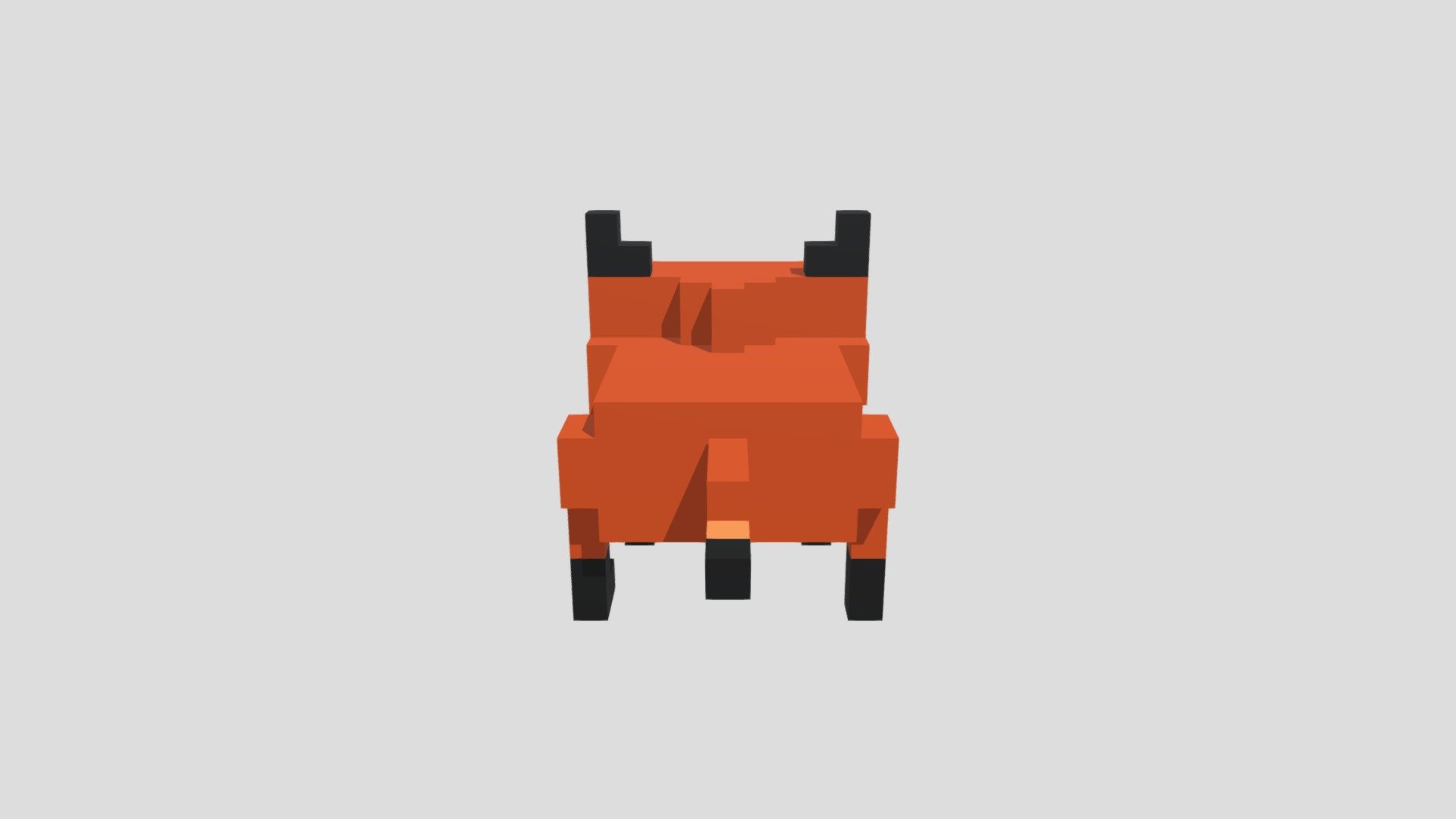 Voxel Fox - 3D model by Voxel Artist (@gurprateeksingh) [02a1096 ...