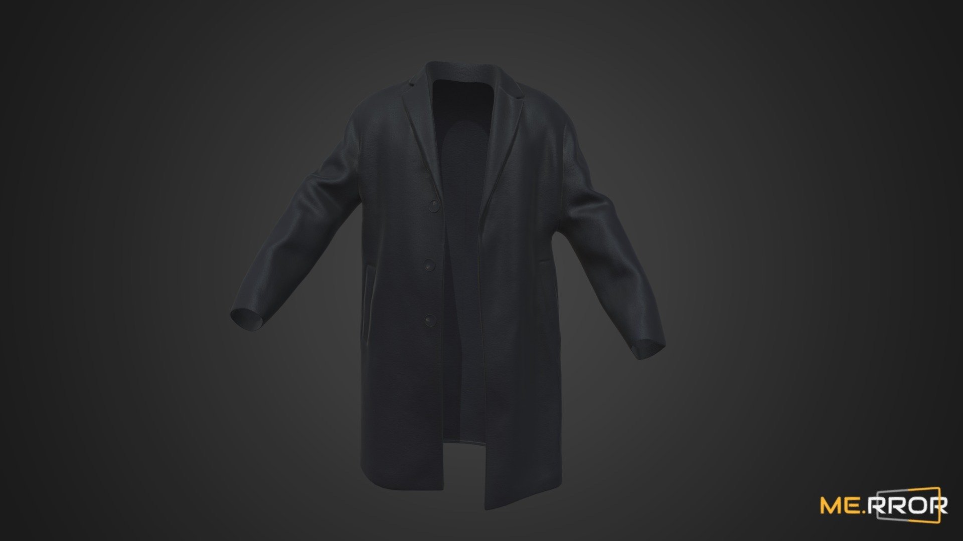 [Game-Ready] Navy Coat - Buy Royalty Free 3D model by ME.RROR Studio ...