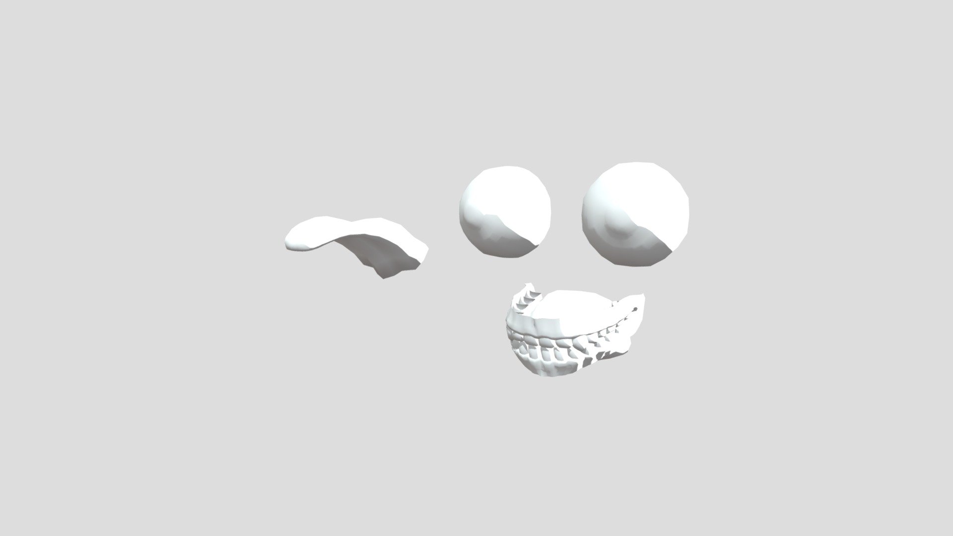 Teeth, mouth and tounge - Download Free 3D model by Babukisan ...