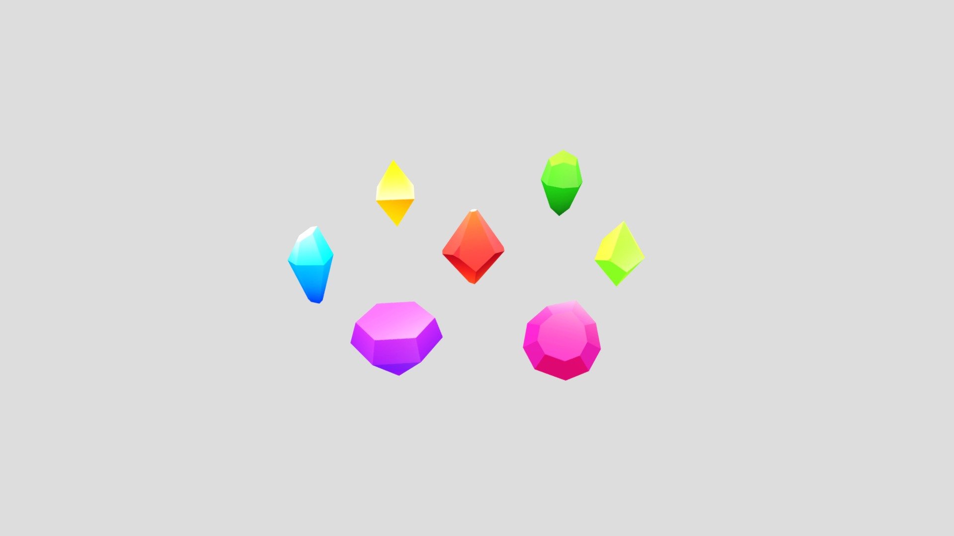 Crystals pack - Download Free 3D model by Kate Lisichenok (@Lisichenok ...