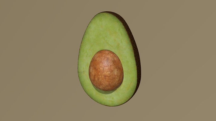 Avocado 3D models - Sketchfab