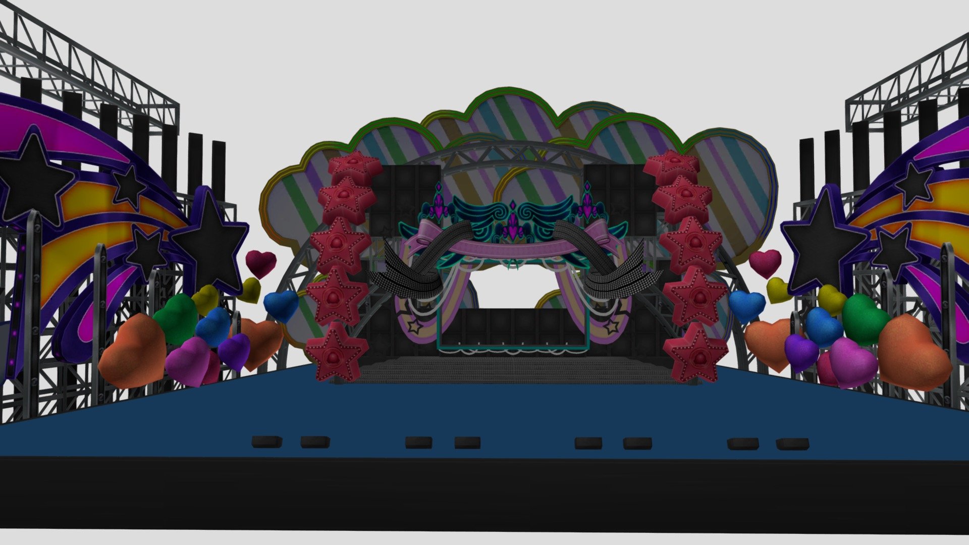 Starry Stage - Download Free 3D model by Love live Fan (@luser5220 ...