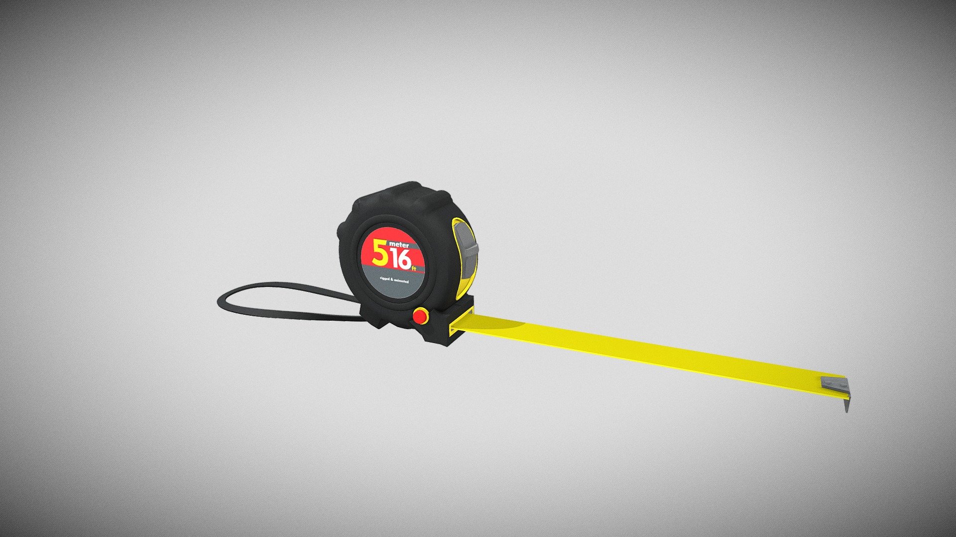 Tape Measure - 3D model by 3d.tech [02a694d] - Sketchfab