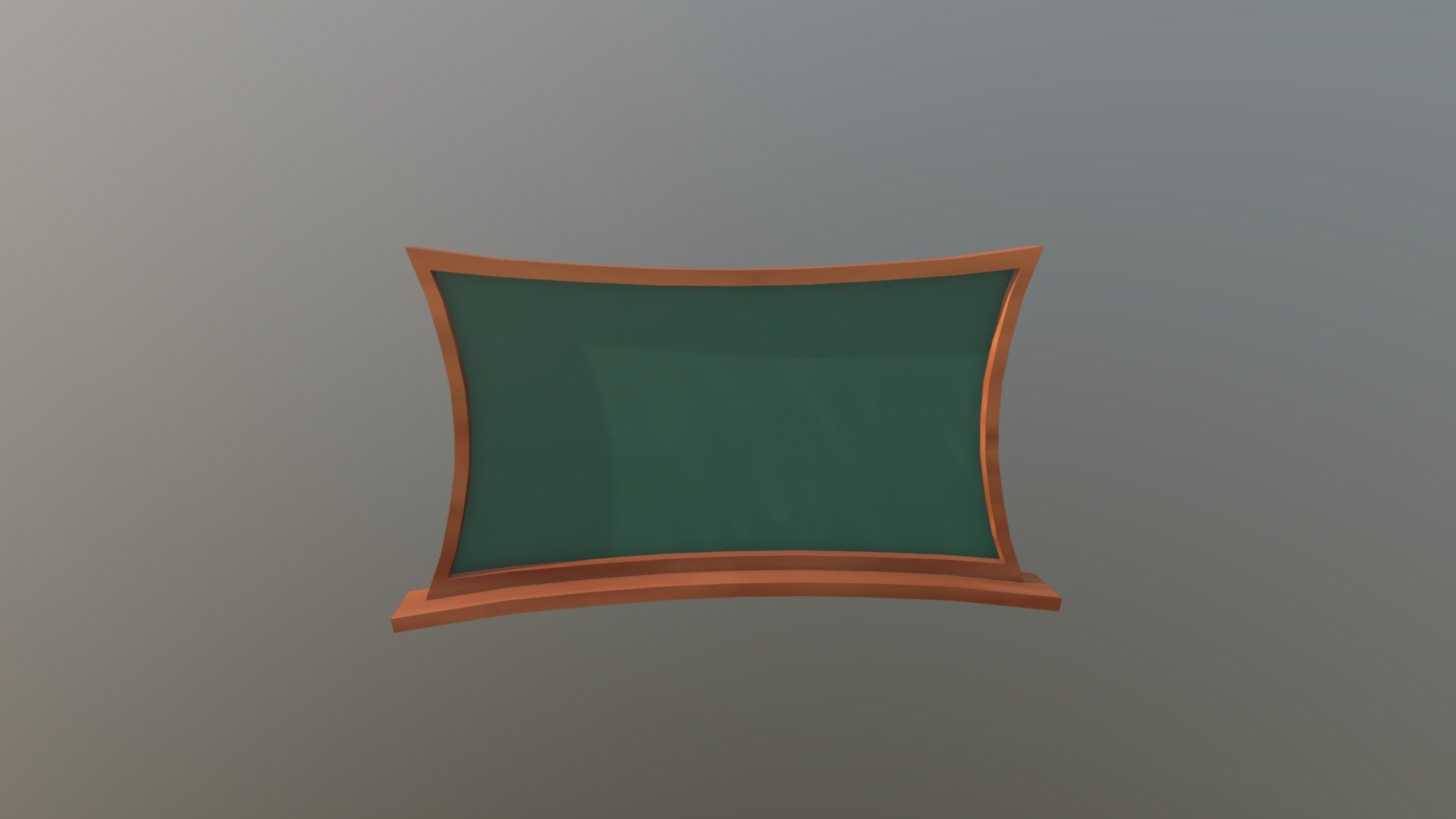 Stylized Black Board - 3D model by Paulina Jarosz (@paulina.jarosz ...