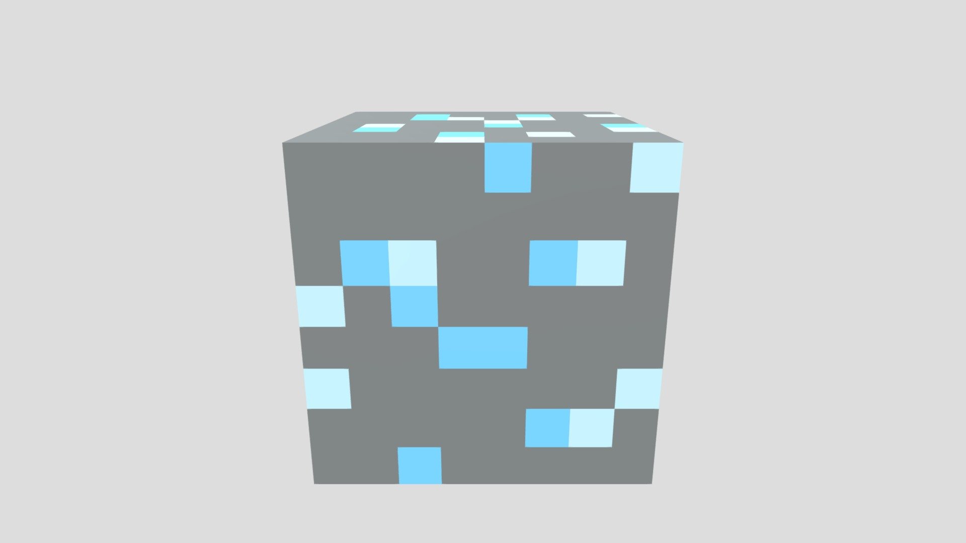 [FREE]Diamond Ore - Download Free 3D model by severinkavlakov [02a742a ...