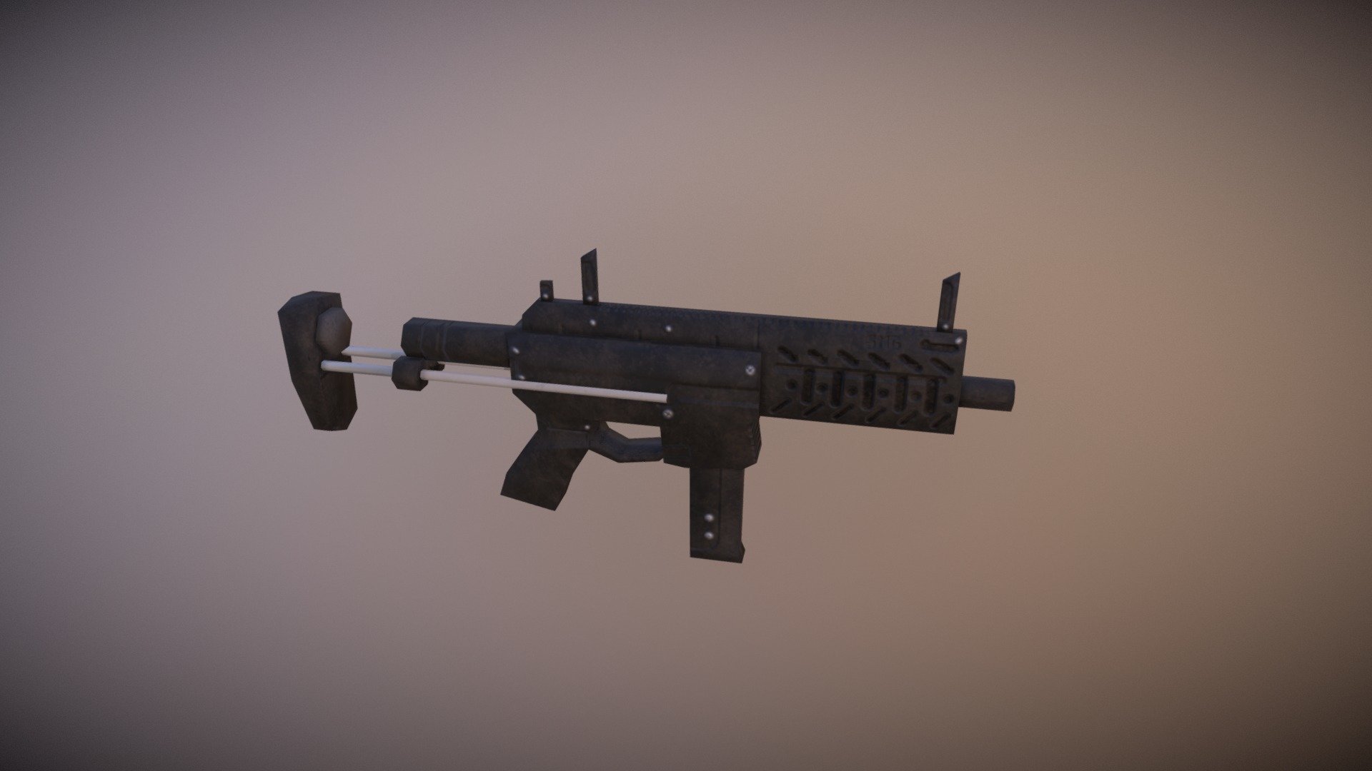 SMG - 3D model by betashenron [02a748d] - Sketchfab