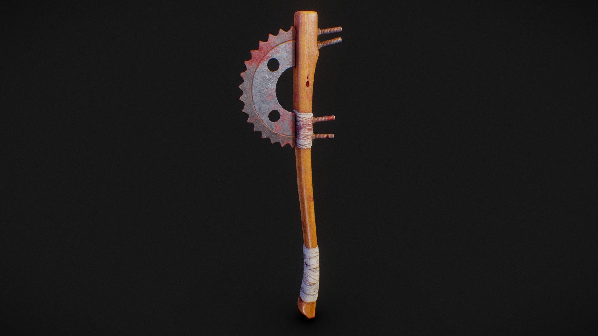 Apocalyptic axe - Download Free 3D model by Batuhan13 [02a78f4] - Sketchfab