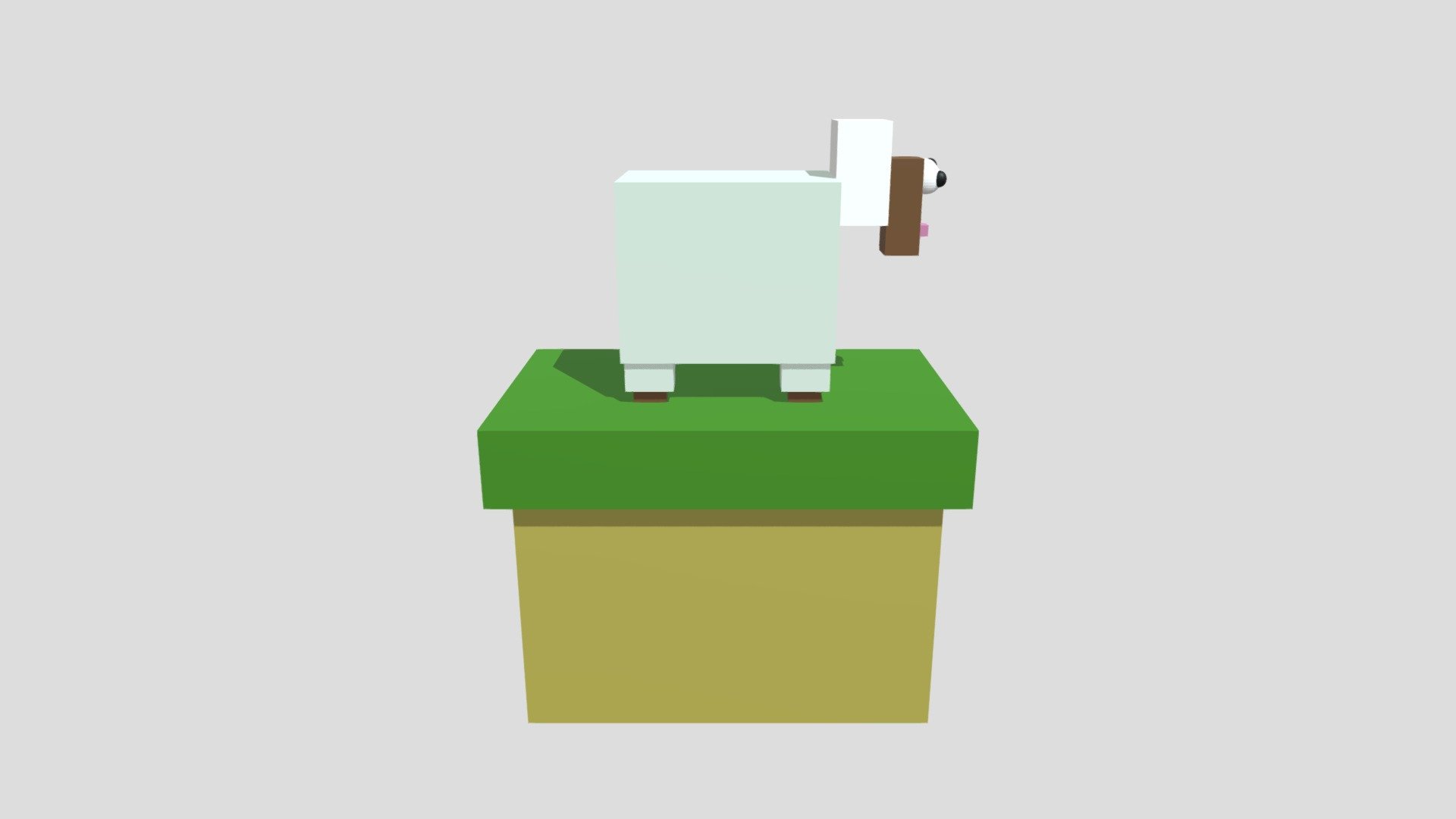 Square sheep - Download Free 3D model by polina332244 [02a8c04] - Sketchfab