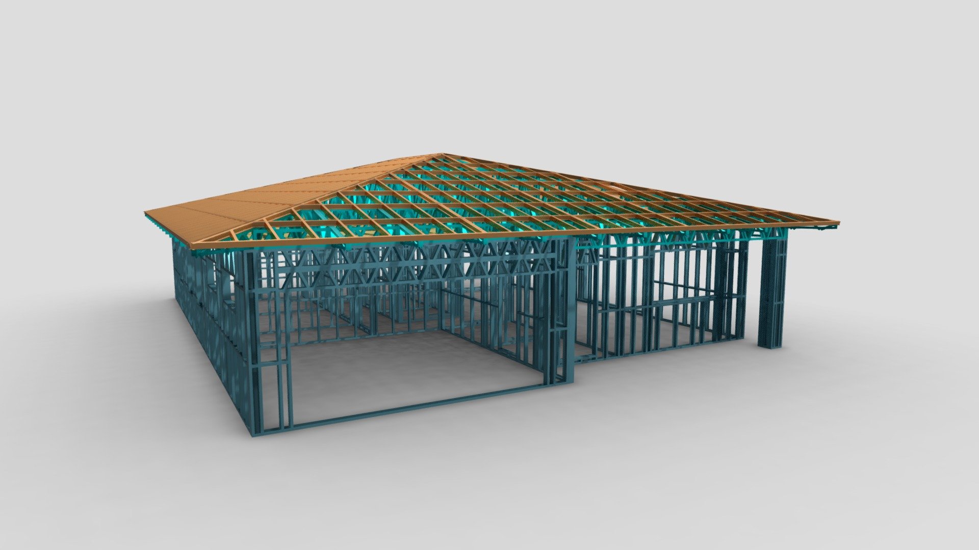 Orenburg_120 + garage - 3D model by Faceman_SR [02a8c6e] - Sketchfab