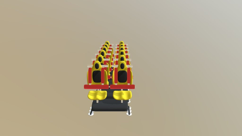Roller Coaster - 3D model by hidogazz [02a903a] - Sketchfab