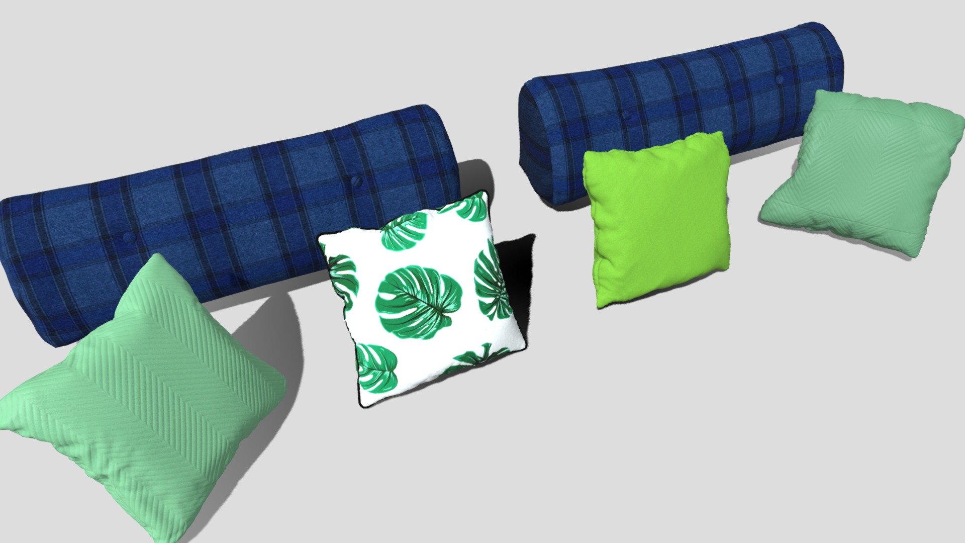Pillows - 3D model by Mellin [02a958a] - Sketchfab