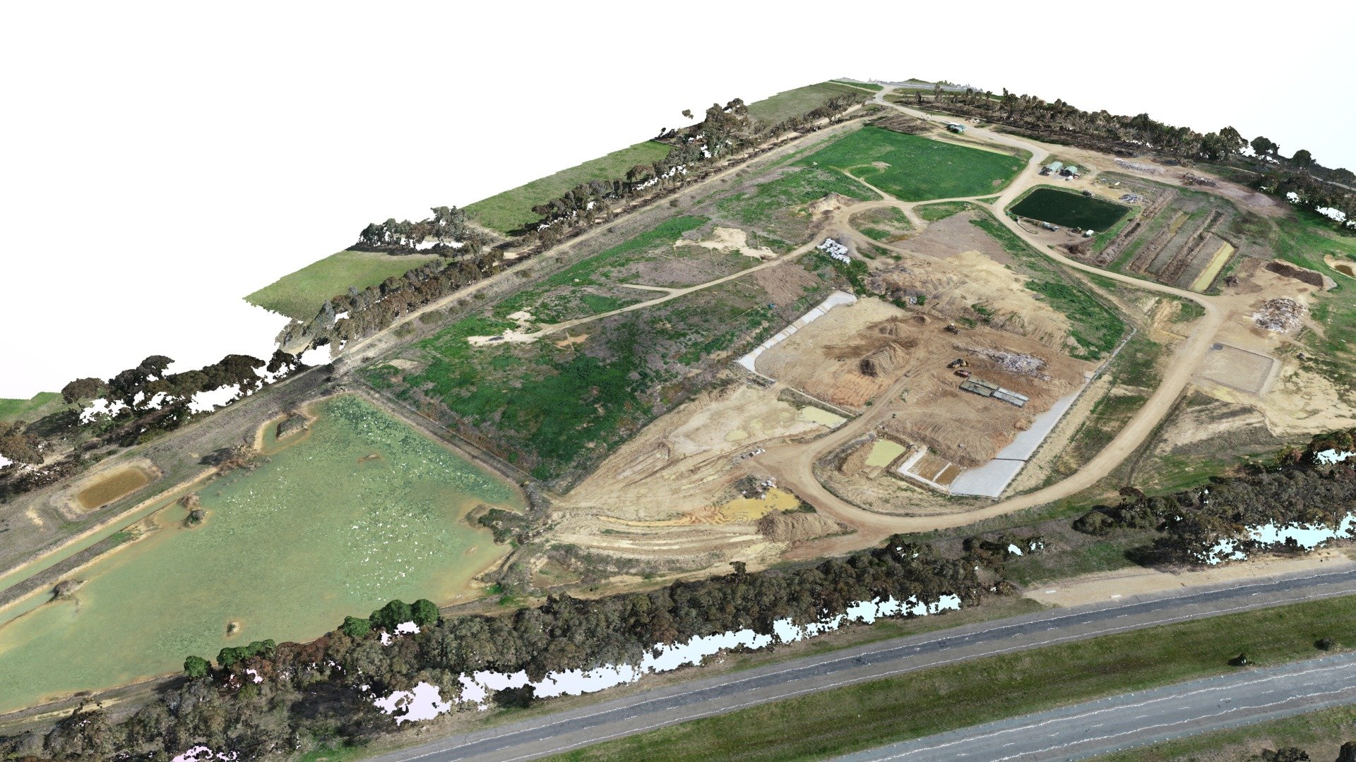 Bowser West Landfill - 3D model by Alpine Survey and Mapping ...