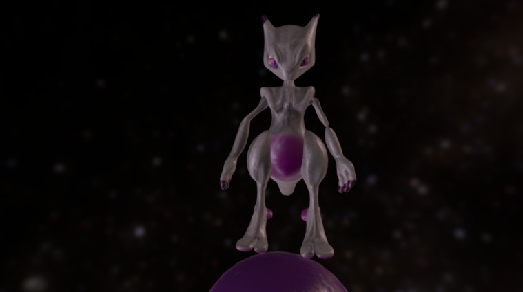 Mewtwo Test - Download Free 3D model by dleyte [02aa300] - Sketchfab