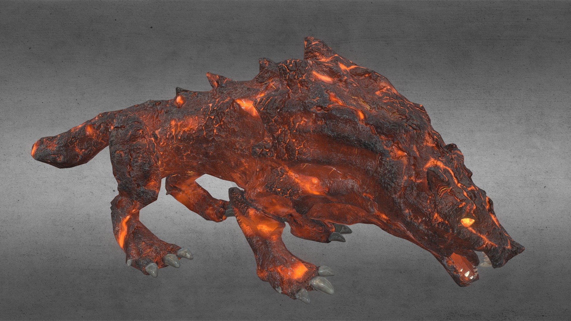 Lava Cerberus - Buy Royalty Free 3D model by Marcin.Kwiatkowski ...