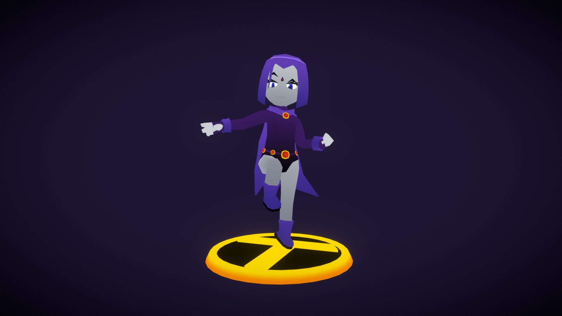 Raven - 3D model by Sam Muniz (@kyutahub) [02ab465] - Sketchfab