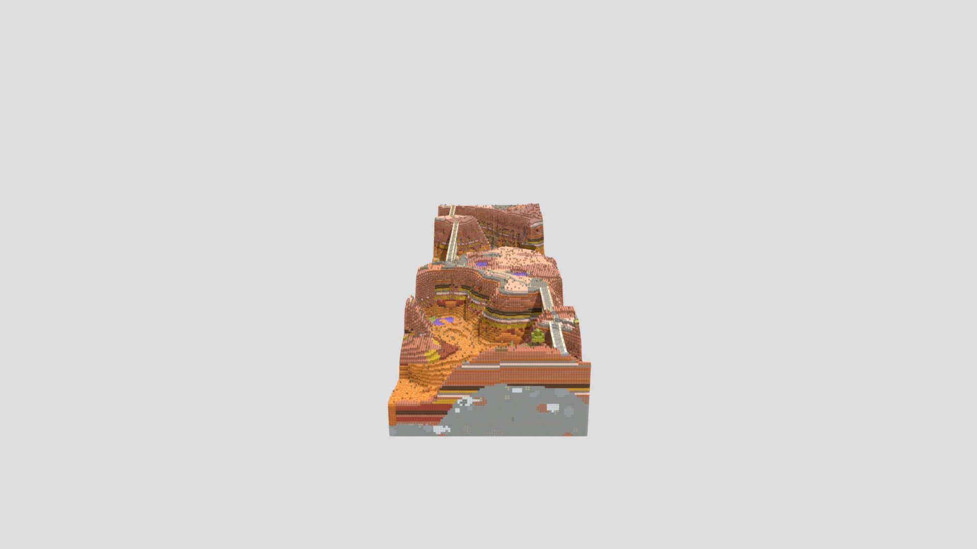Minecraft world 2 - 3D model by SirOrang [02ac6bb] - Sketchfab