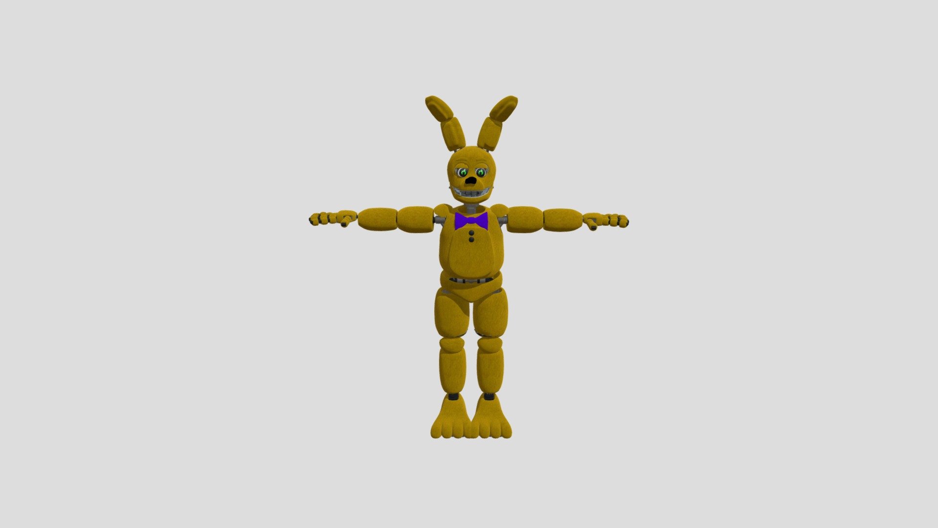 Springbonnie_v.5 - Download Free 3D model by ranbow friends maker (@ben ...