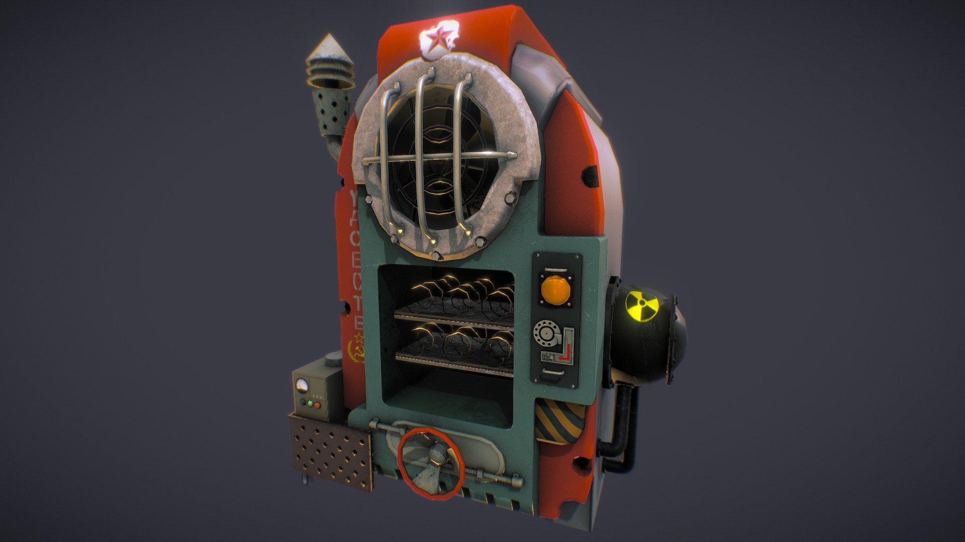 Soviet Vending Machine - 3D model by Gabriel J. Garcia (@gabrieljgarcia ...