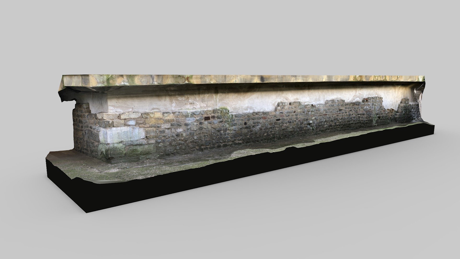 Roman Riverside Wall - Download Free 3D model by artfletch [02af810 ...