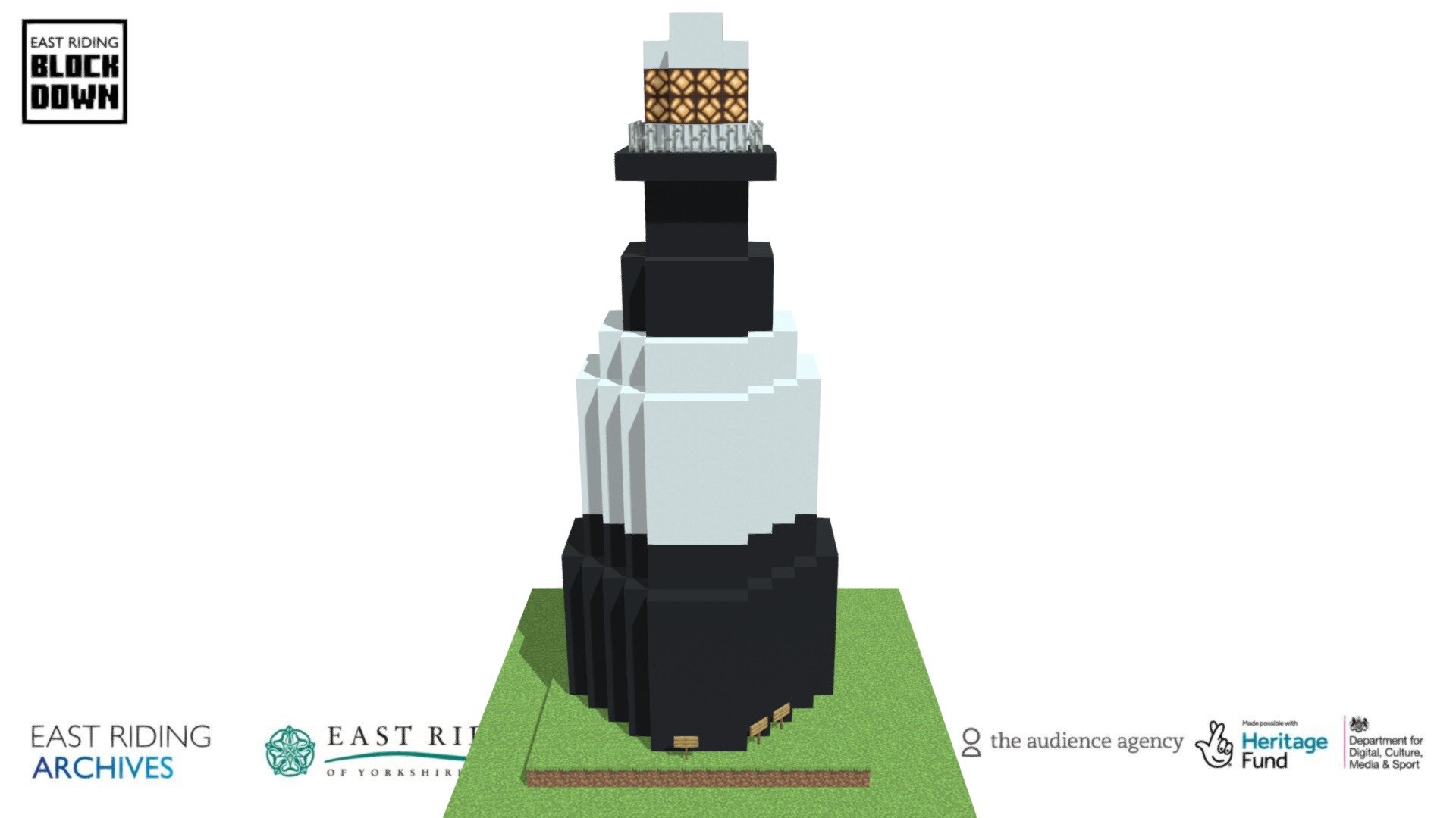 Spurn Point Lighthouse Model - 3D model by East Riding Archives ...