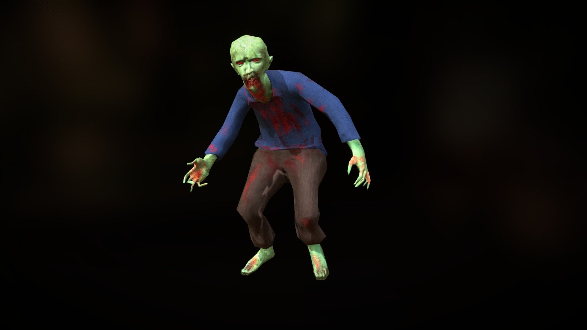 Zombie - 3D model by VamsiSky [02b045f] - Sketchfab