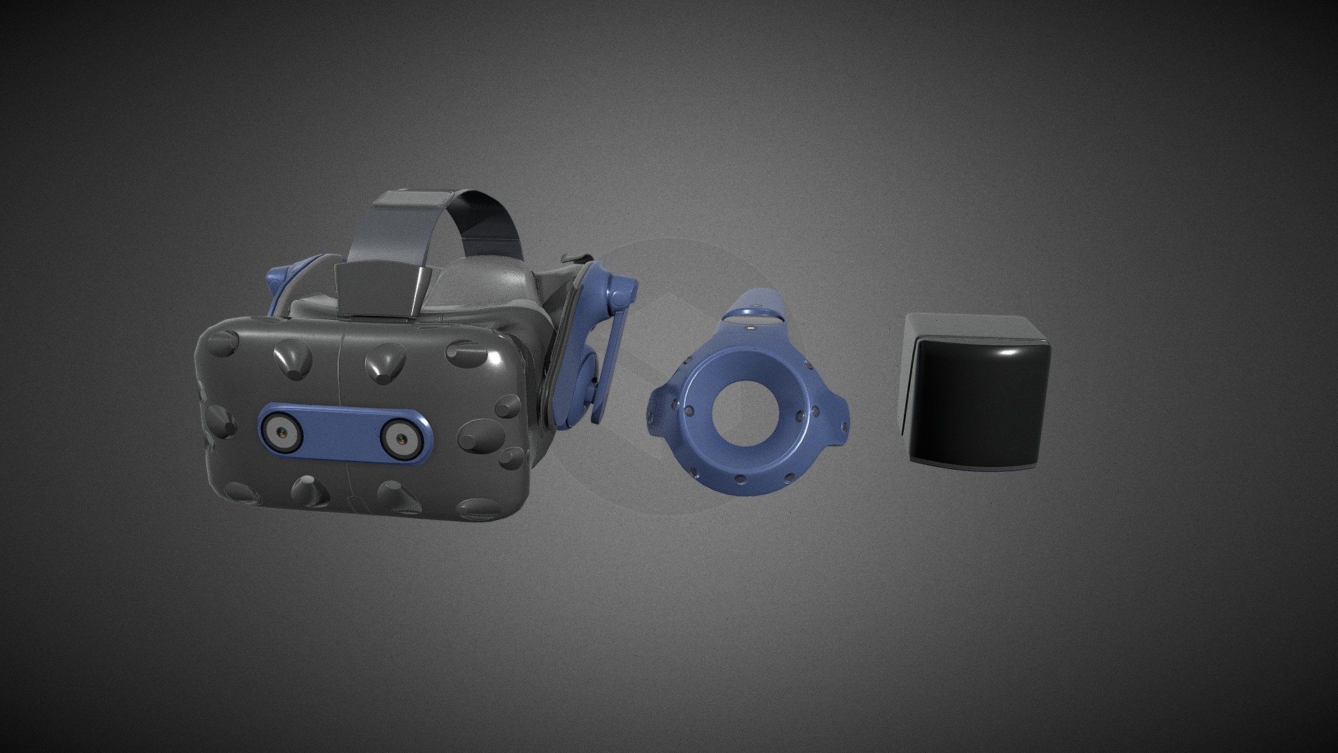 HTC Vive Pro 2 - Buy Royalty Free 3D model by Devden [02b303d ...
