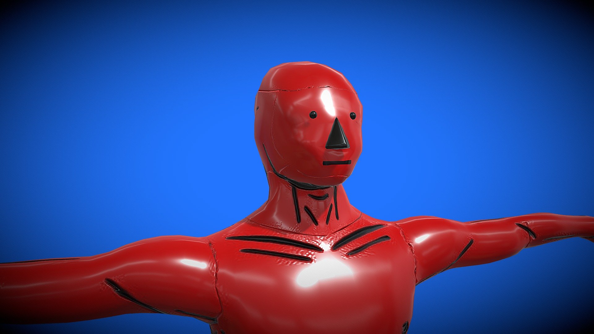 Red NPC - Download Free 3D model by sharkpuppetxl (@sharkpuppet ...