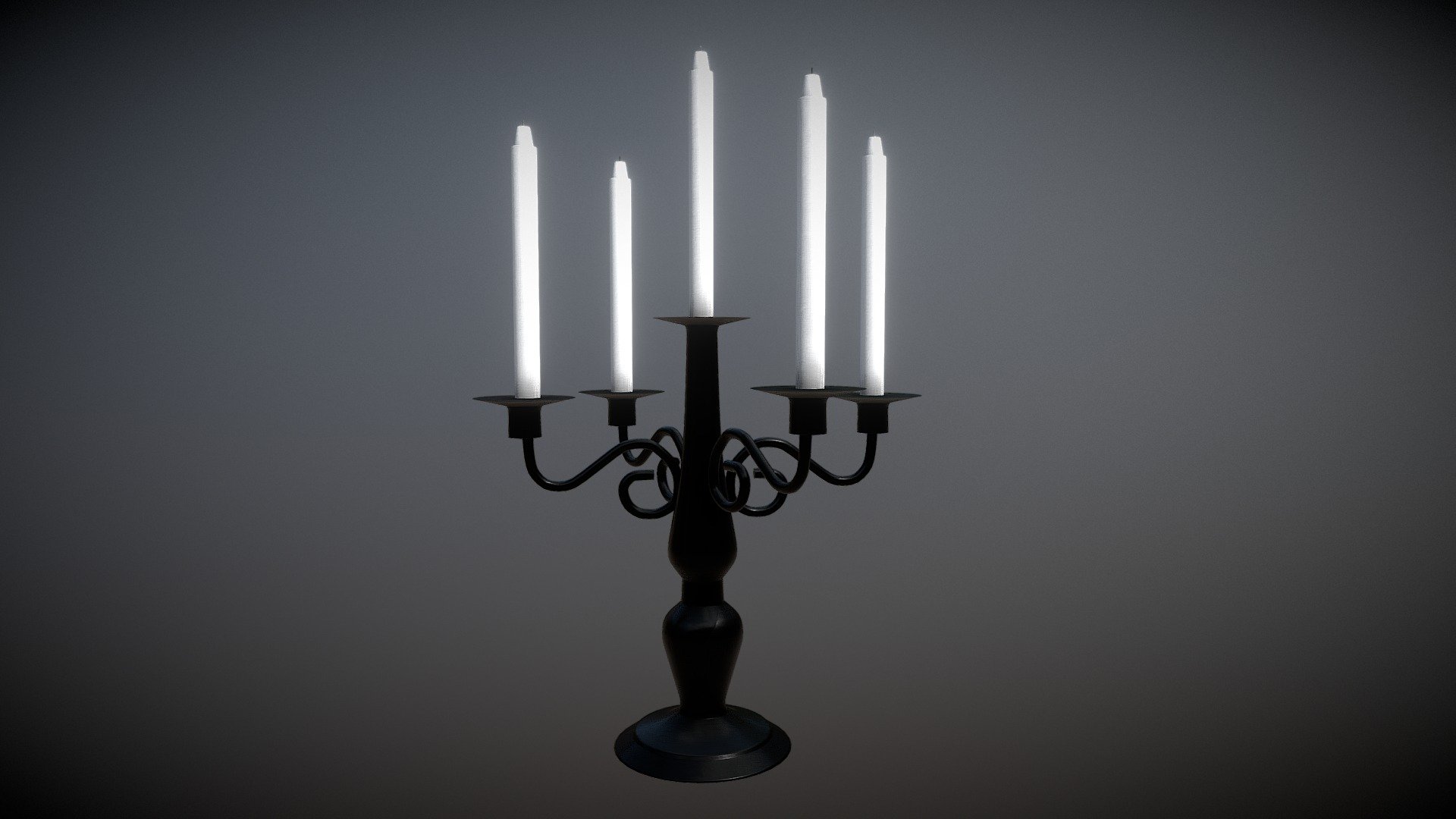 Candlestick - Download Free 3D model by Raelement [02b44f5] - Sketchfab