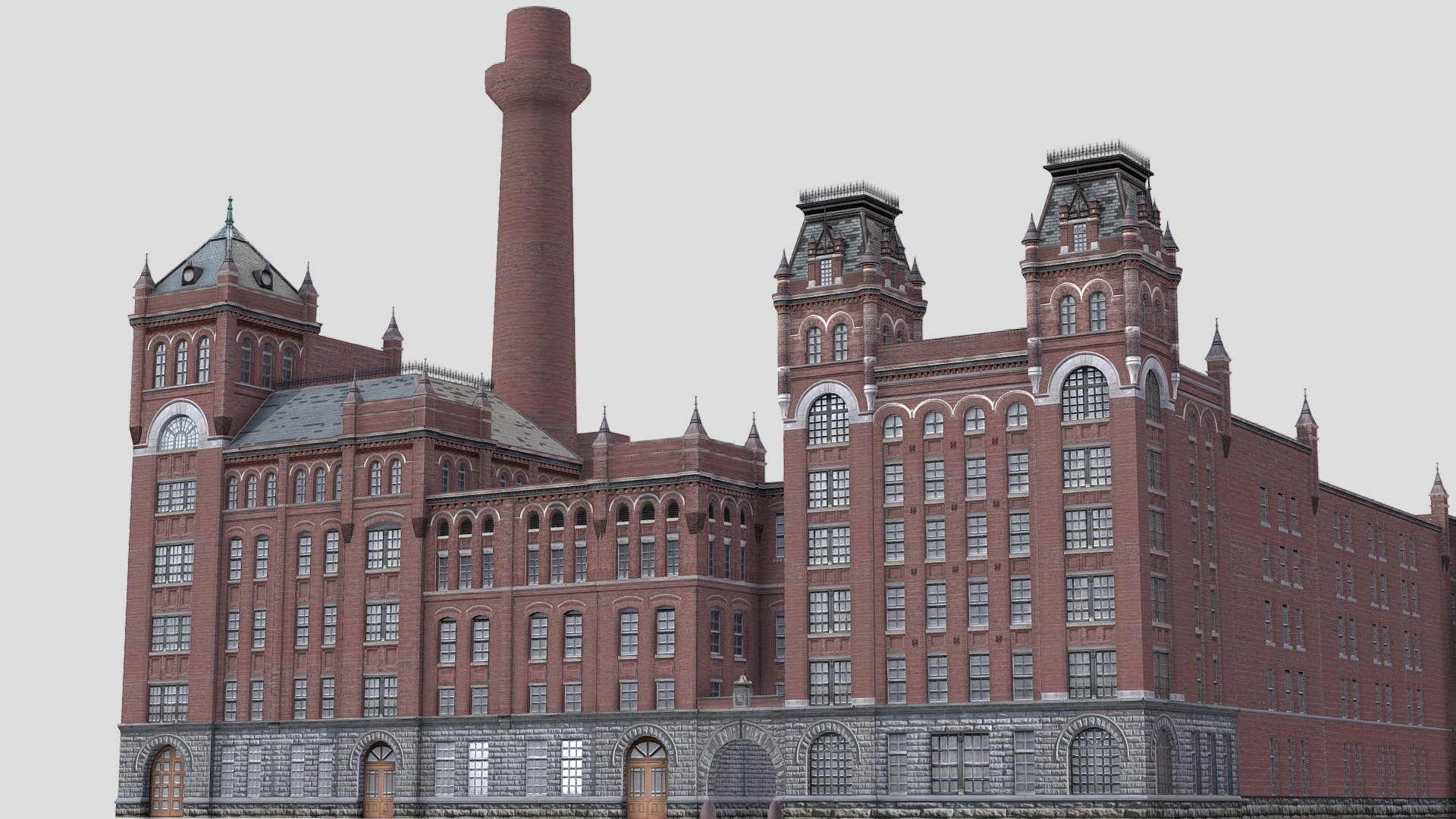 Dubuque Malting & Brewing Co. - 3D model by Darf (@sannie01) [02b4844 ...