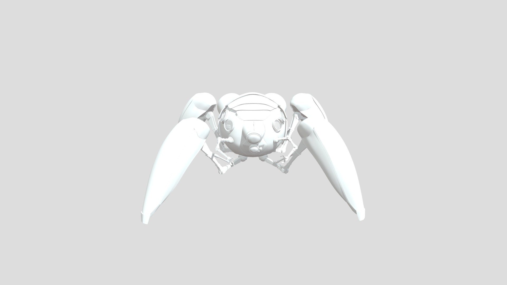 Spider Robot - Download Free 3D model by uruinakaya [02b4a79] - Sketchfab