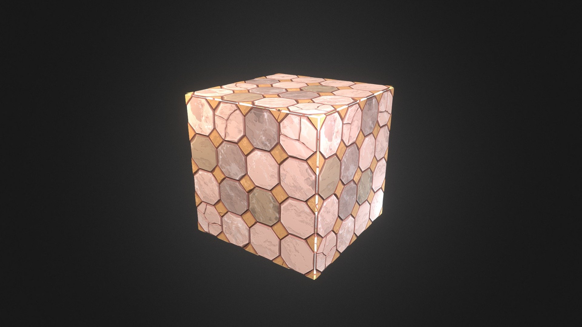 Stylized Tile Material - 3D model by Alexaha322 [02b5060] - Sketchfab