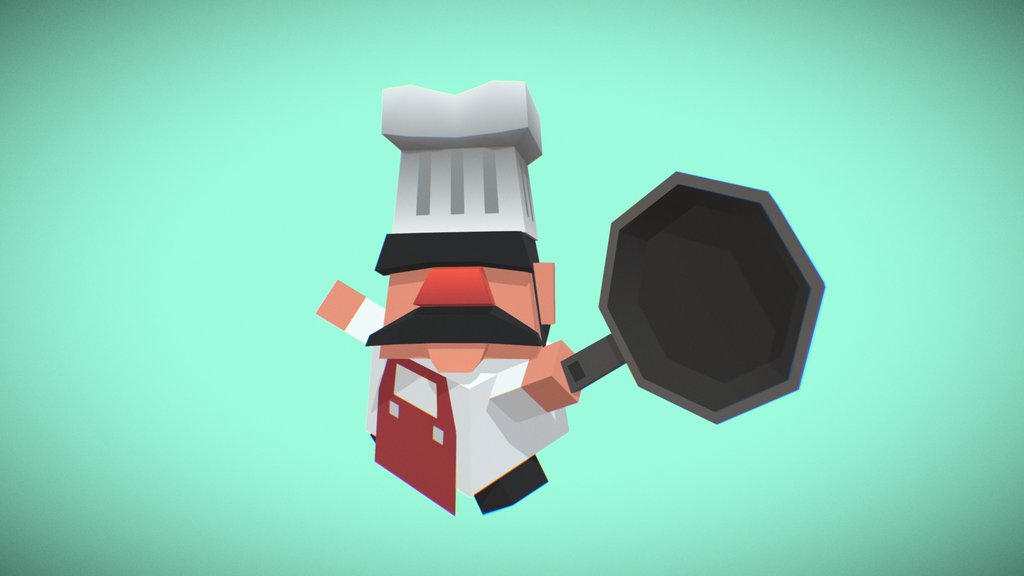 Chef - A 3D model collection by afdallty - Sketchfab