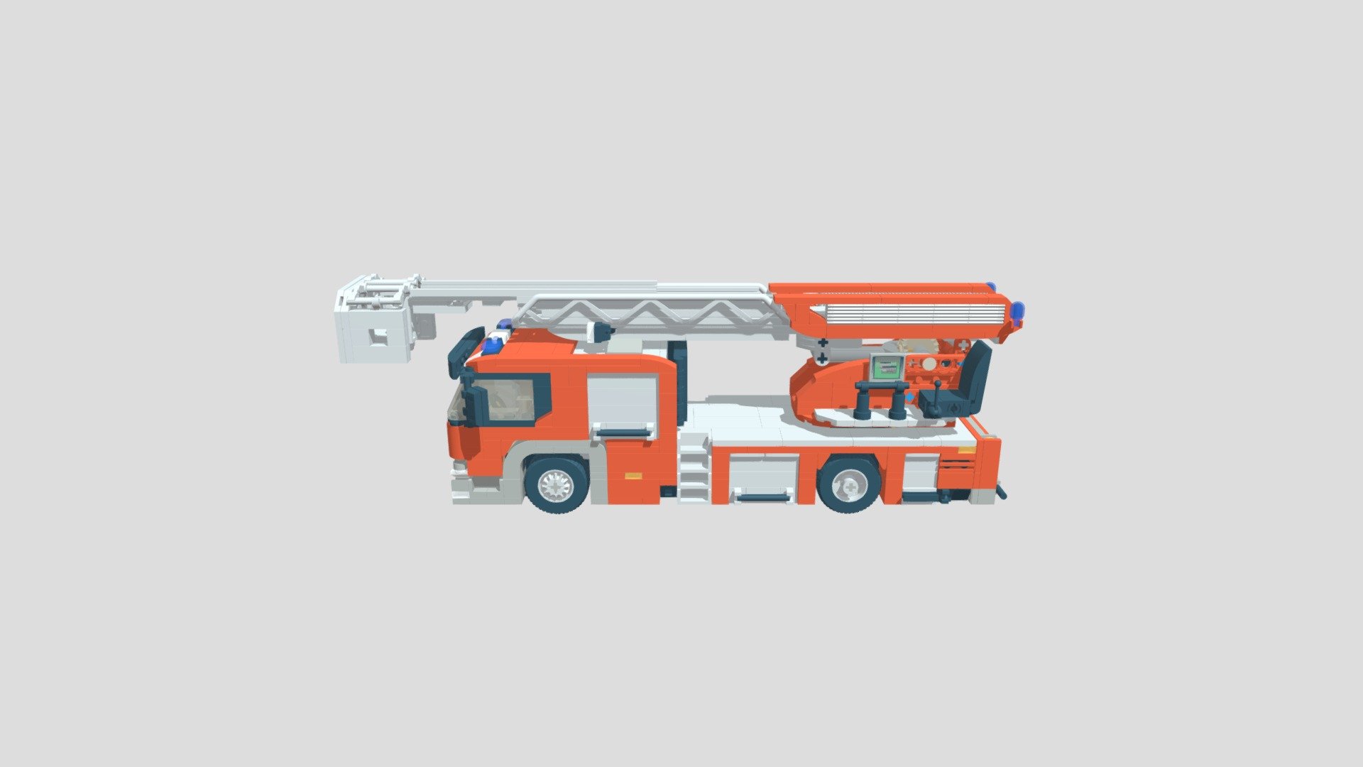 scania ladder fire truck nl - 3D model by brandweerman_sam [02b66f6 ...