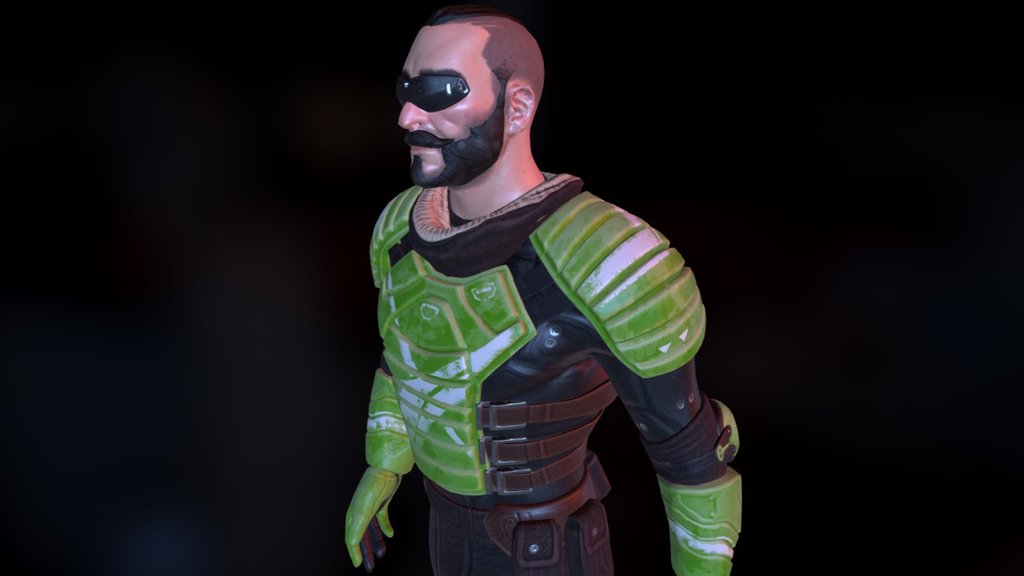 Riker - Unreal Tournament Fan Art - 3D model by PencilFluke [02b6711 ...