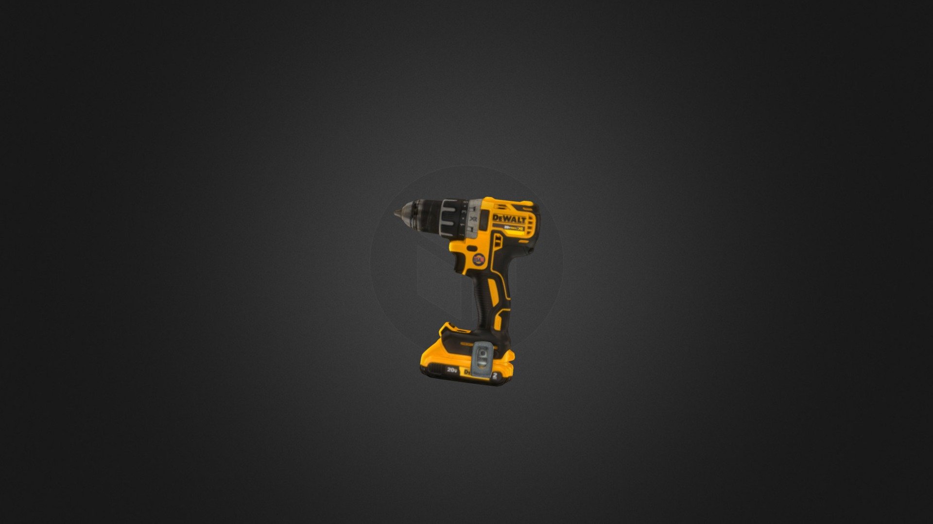 Cordless Drill - 3D model by JonathanRitter [02b6a27] - Sketchfab