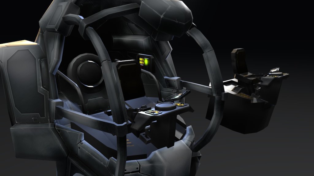 Cockpit Wip - 3D model by SiliconStorm [02b6de0] - Sketchfab