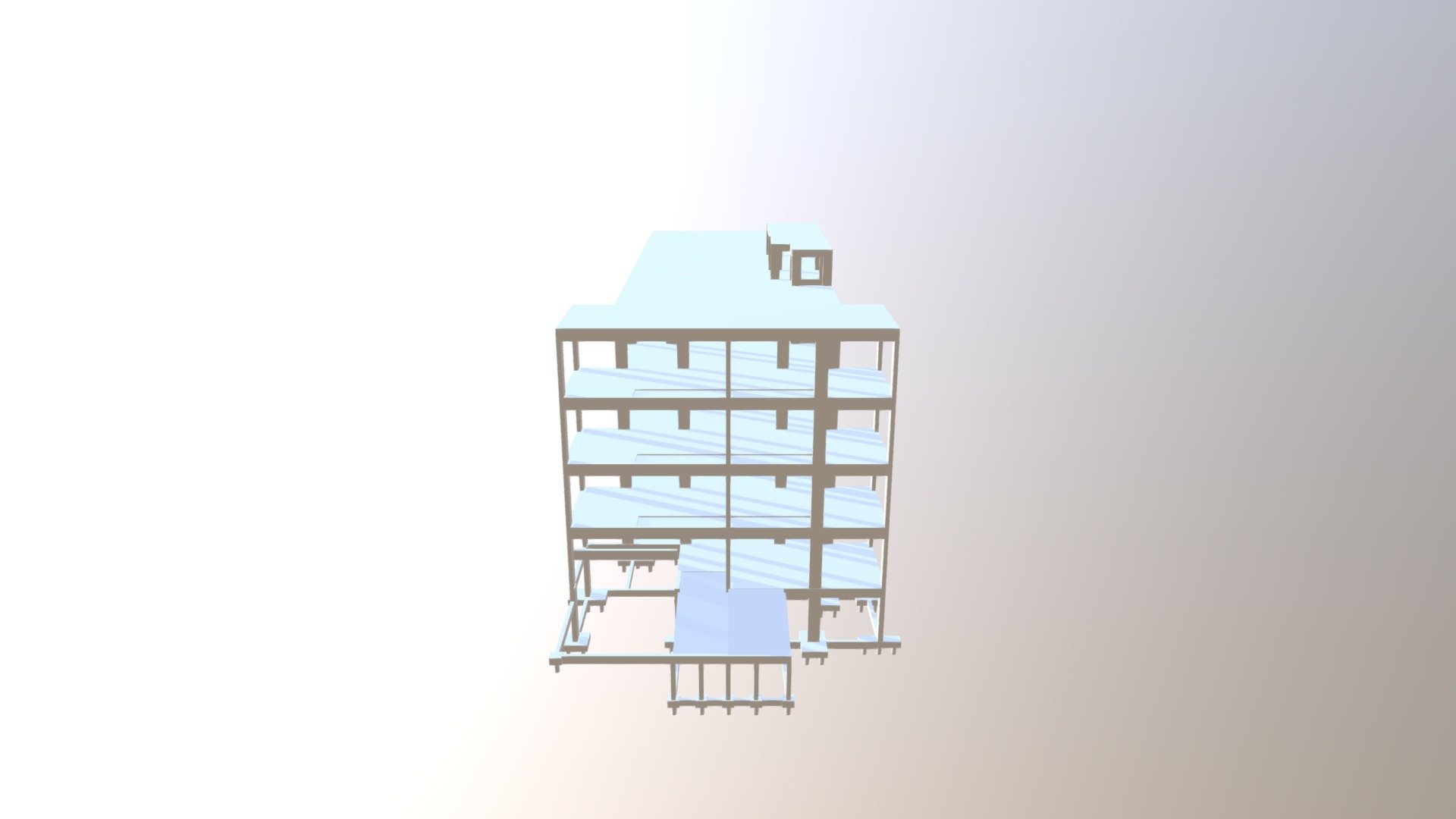 Portico 3d Sta Cruz - 3D model by Living.Engenharia [02b7385] - Sketchfab